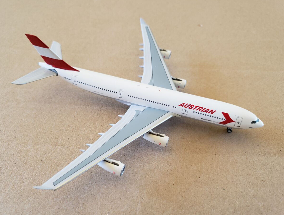 1:400 AeroClassics Airbus A340-200 Austrian Airlines OE-LAG | eBay