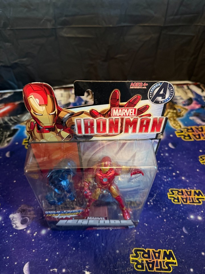 MARVEL LEGENDS -Heroic Age Iron Man 6" Action Figure Iron Monger BAF ...