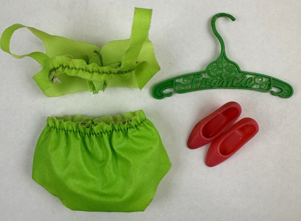 VINTAGE 1960's MATTEL BARBIE FRANCIE PAZAM! TWO-PIECE SWIMSUIT #1213 ...