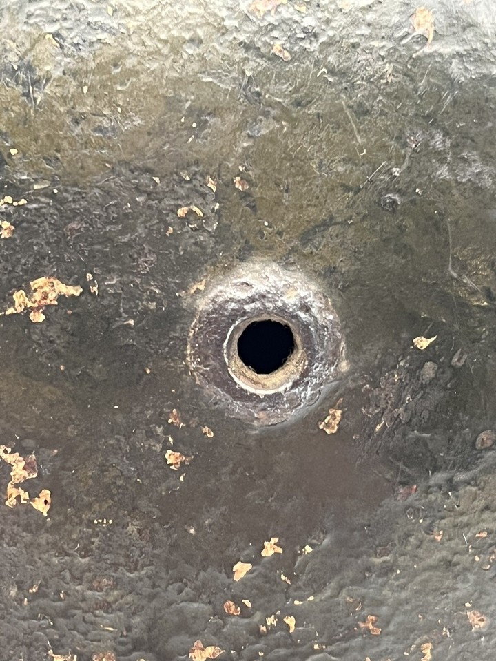 Original ww2 german helmet green yellow italian camo M35 size 64 “one ...