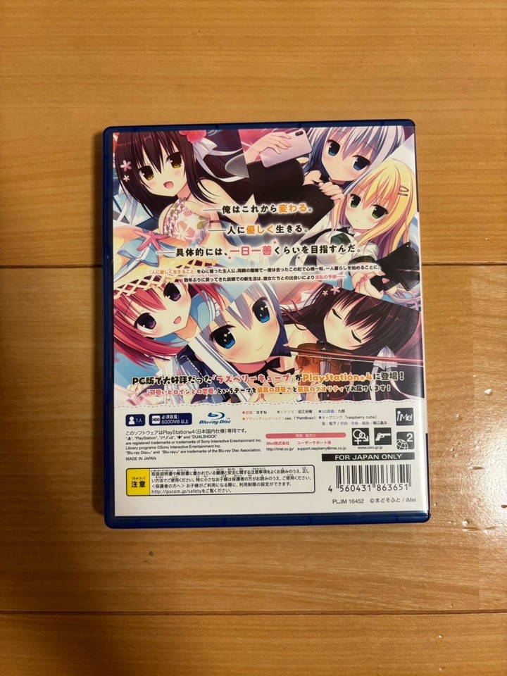 Raspberry Cube PS4 Sony PlayStation 4 iMel Video Game with Case ...