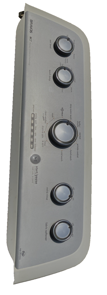 W10682735 & W11116592 Control Panel & Board w Switches and Knobs-Maytag ...
