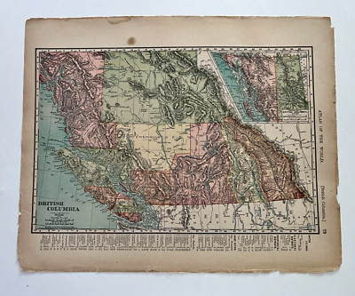 Canada - Map Of British Columbia