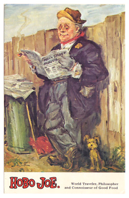 Vtg Postcard-Hobo Joe's Restaurant-Newport Beach CA-Newspaper-CA5 | eBay