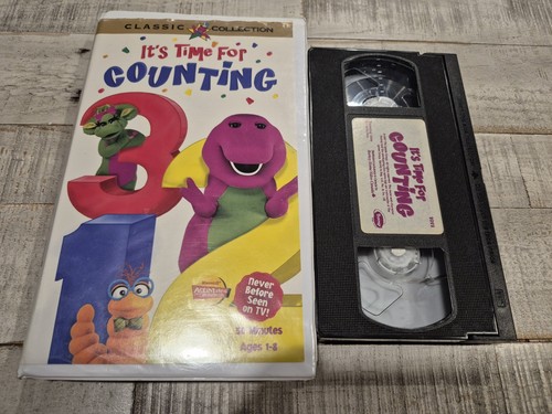 Barney: It's Time for Counting (VHS, 1997) 45986020222| eBay