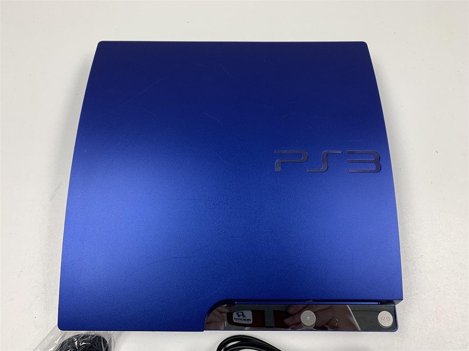 Sony PS3 Slim 250GB Splash Blue Special Edition Bundle Matching ...