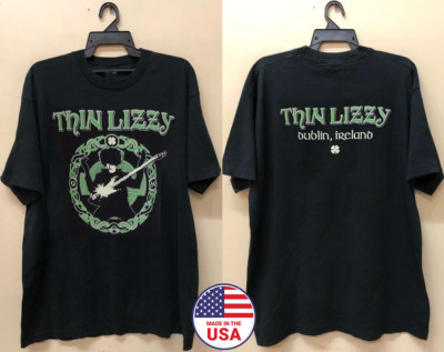 Thin Lizzy Celtic Ring Live In Concert T Shirt Full Size S-5XL | eBay