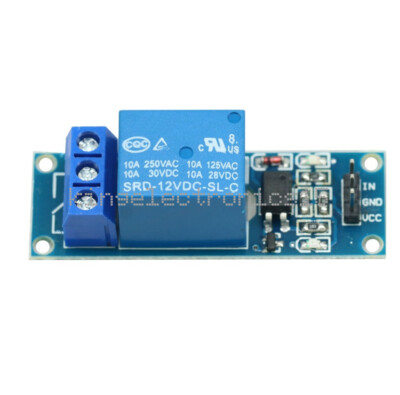 12V One 1 Channel Relay Module Optocouple Board Shield For PIC AVR ...