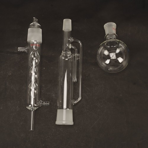 250ml 3pcs Soxhlet Extractor Kit Soxhlet Extraction Apparatus Lab ...