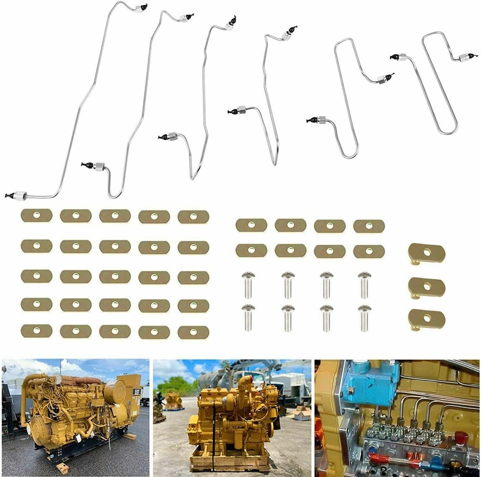 3406 B C Fuel Injection Line Kit 1917941 1917942 1917943 for CAT ...