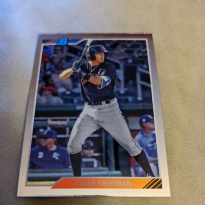 2020 Bowman Heritage Chrome Prospect #92CP-TF - Tyler Freeman - Indians ...
