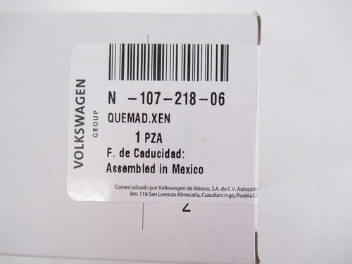 Genuine OEM VW N-107-218-06 Front Xenon Gas Bulb Headlamp | eBay