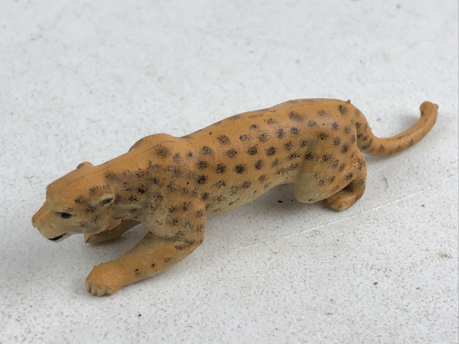 Vintage Matchbox Cheetah Jaguar Leopard Animal Figure Toy Part Piece ...