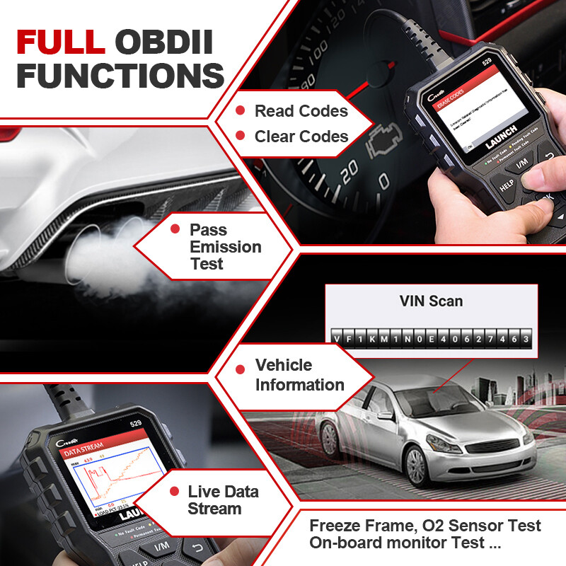 OBD2 Scan Tool For OBD2 Holden AU FORD TOYOTA MAZDA Car Code Reader ...