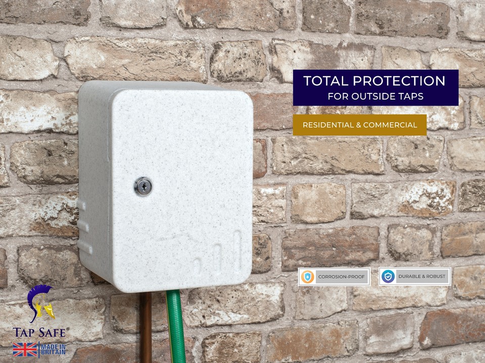 Tap Safe - outside garden tap lockable protective security lock box ...