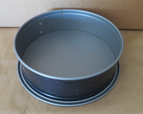 Original Kaiser 9" Springform Pan Black Stainless Steel Made in Germany ...