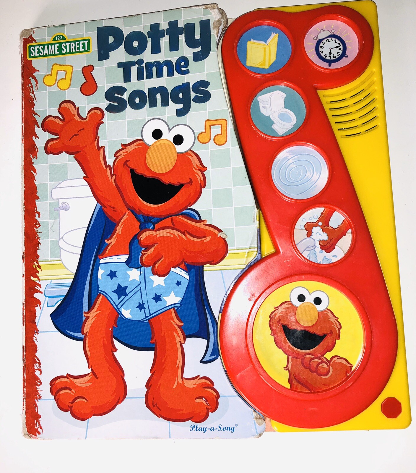 Sesame Street - Elmo Potty Time Songs,Play-a-Song; Sesame Workshop ...