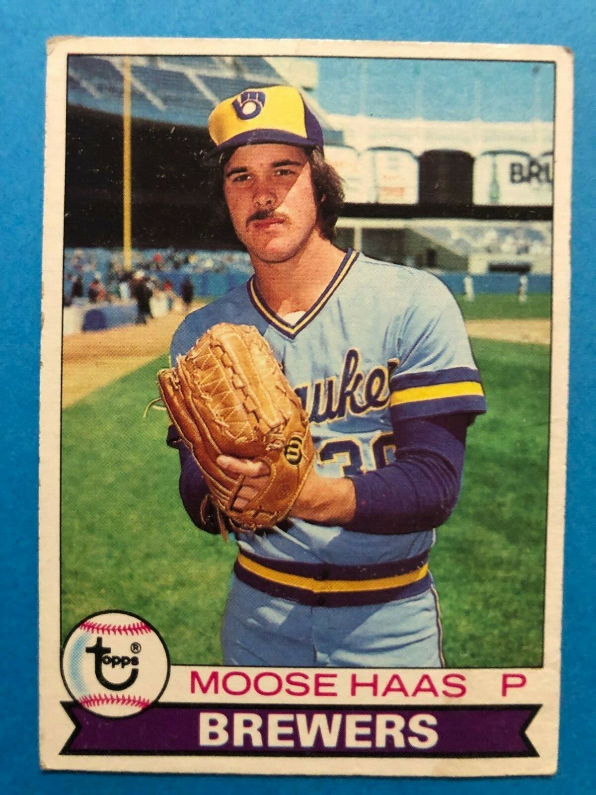 1979 Topps Milwaukee Brewers Baseball Card #448 Moose Haas | eBay