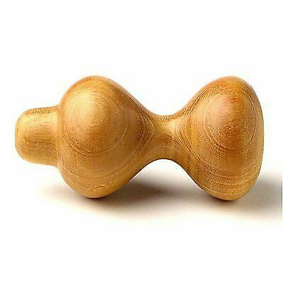 Portable Mini Wood Back Roller Wooden Deep Muscle Massager Pain Relief ...