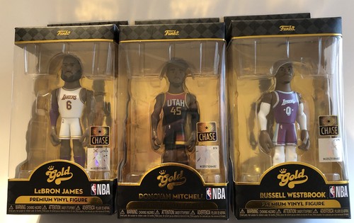 Funko Gold Premium NBA Vinyl Figures Lot Of 3 CHASE LeBaron Donovan ...