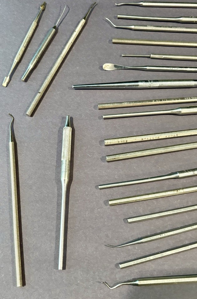 Lot of 45 Vintage Dental Instruments Hu-Friedy Tarno Starlite | eBay