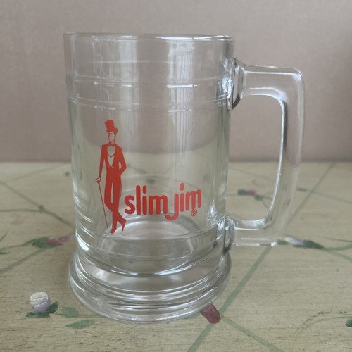 VINTAGE SLIM JIM GLASS. Brand New | eBay