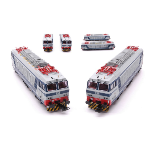 FS LOCOMOTIVE E633 206 + E633 209 BLUE GREY LIVERY EPOCA IV-V 1:87 ...