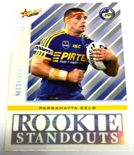 2012 SELECT NRL CHAMPIONS ROOKIE STANDOUT CHASE CARD RS16 MITCHELL ...