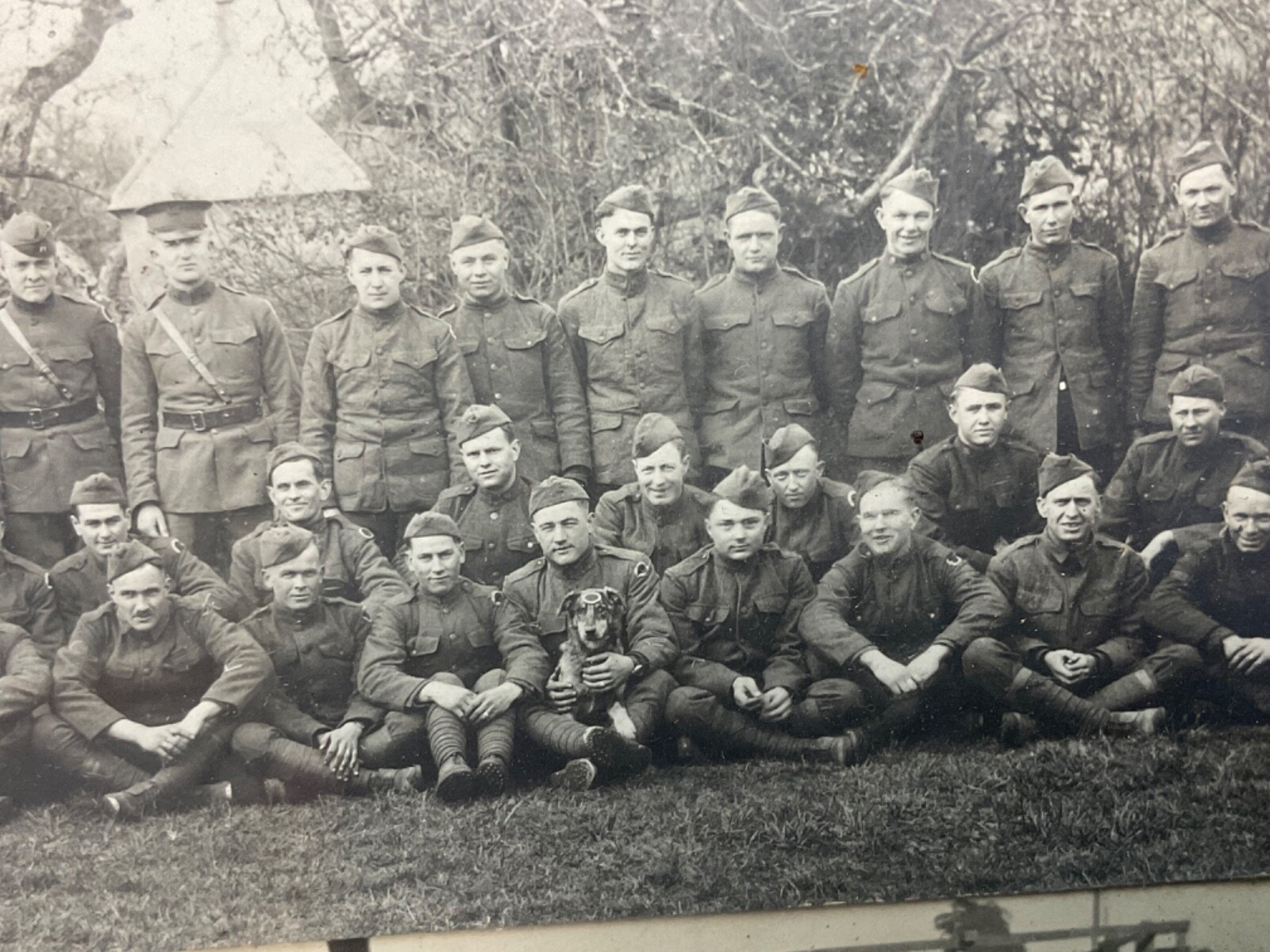 Antique WW1 Framed Photos Collage Homefront & Abroad Period frame ...