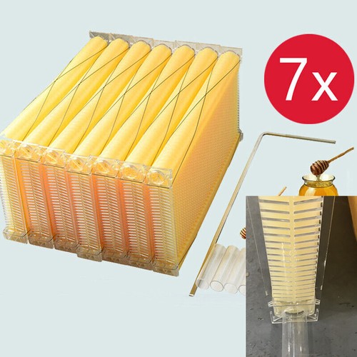 7 x Auto Honey Beehive Frames Beekeeping Supplies Beehive Frames Honey ...