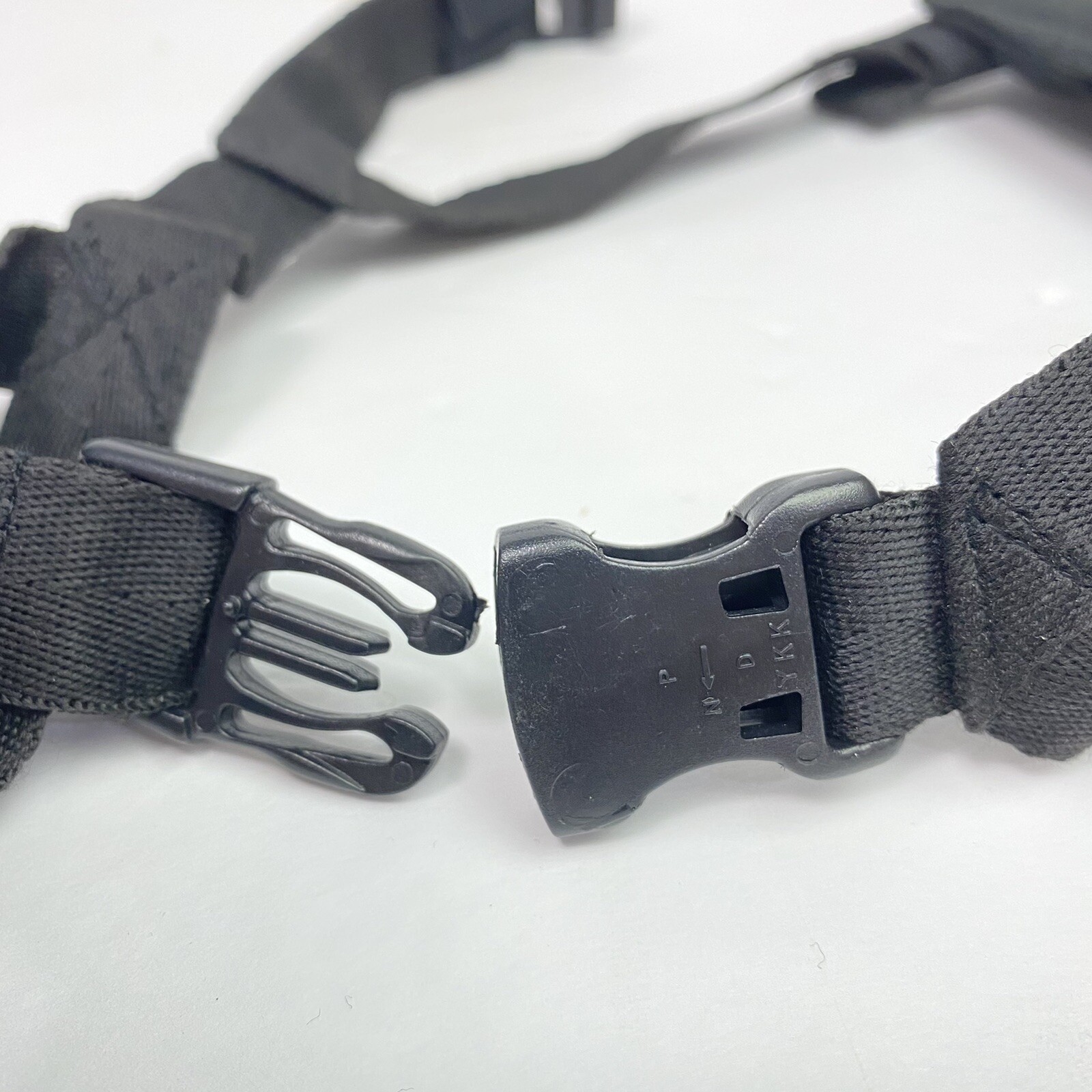 Black MICH ACH TC2001 Helmet 4-Point Retention Chin Strap H Harness ...