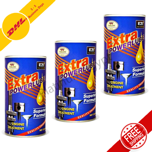 3 Packs 326ml EZI Extra Power Lube Blue Superior Formula Engine ...