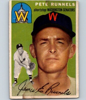 1954 TOPPS BASEBALL #6 PETE RUNNELS LOW GRADE LX | eBay
