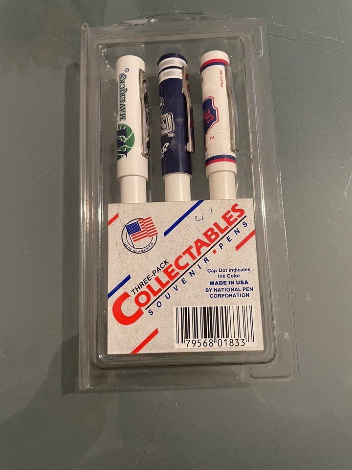 Dallas Cowboys - Texas Rangers - Dallas Mavericks Vintage Pen Set NEW ...