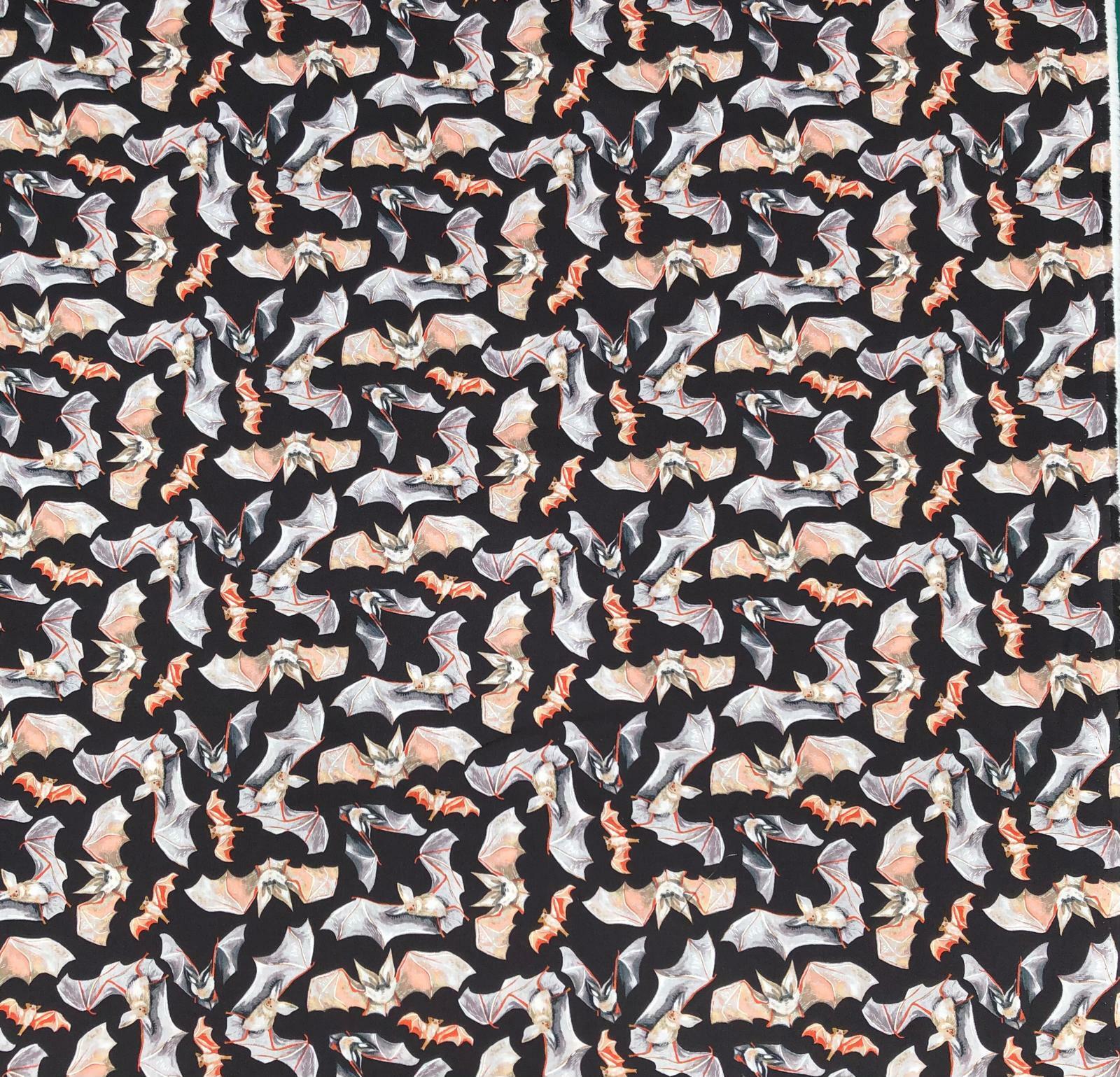 Bats Dear Stella Toil & Trouble Bandana Headband Headscarf Biker Chemo ...
