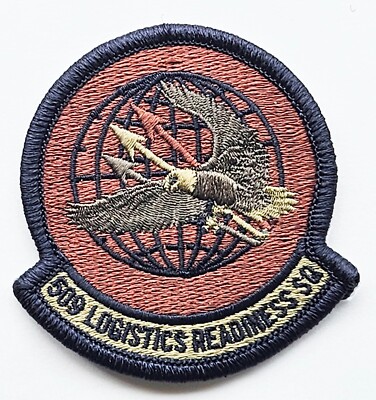 Air Force 509th Logistics Readiness Squadron Spice Brown Hook Back Patch | eBay