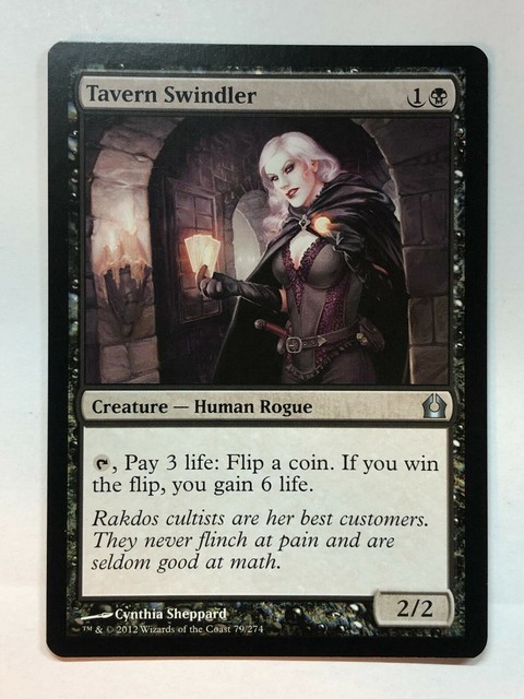 MTG Tavern Swindler Return to Ravnica 079/274 Regular Uncommon for sale ...