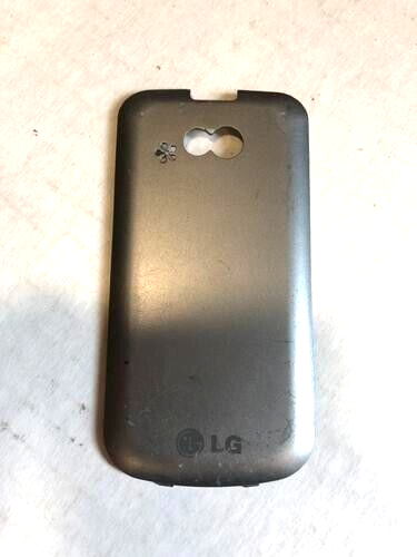GENUINE LG Gossip GW300 BATTERY COVER Door SILVER bar mobile phone back ...
