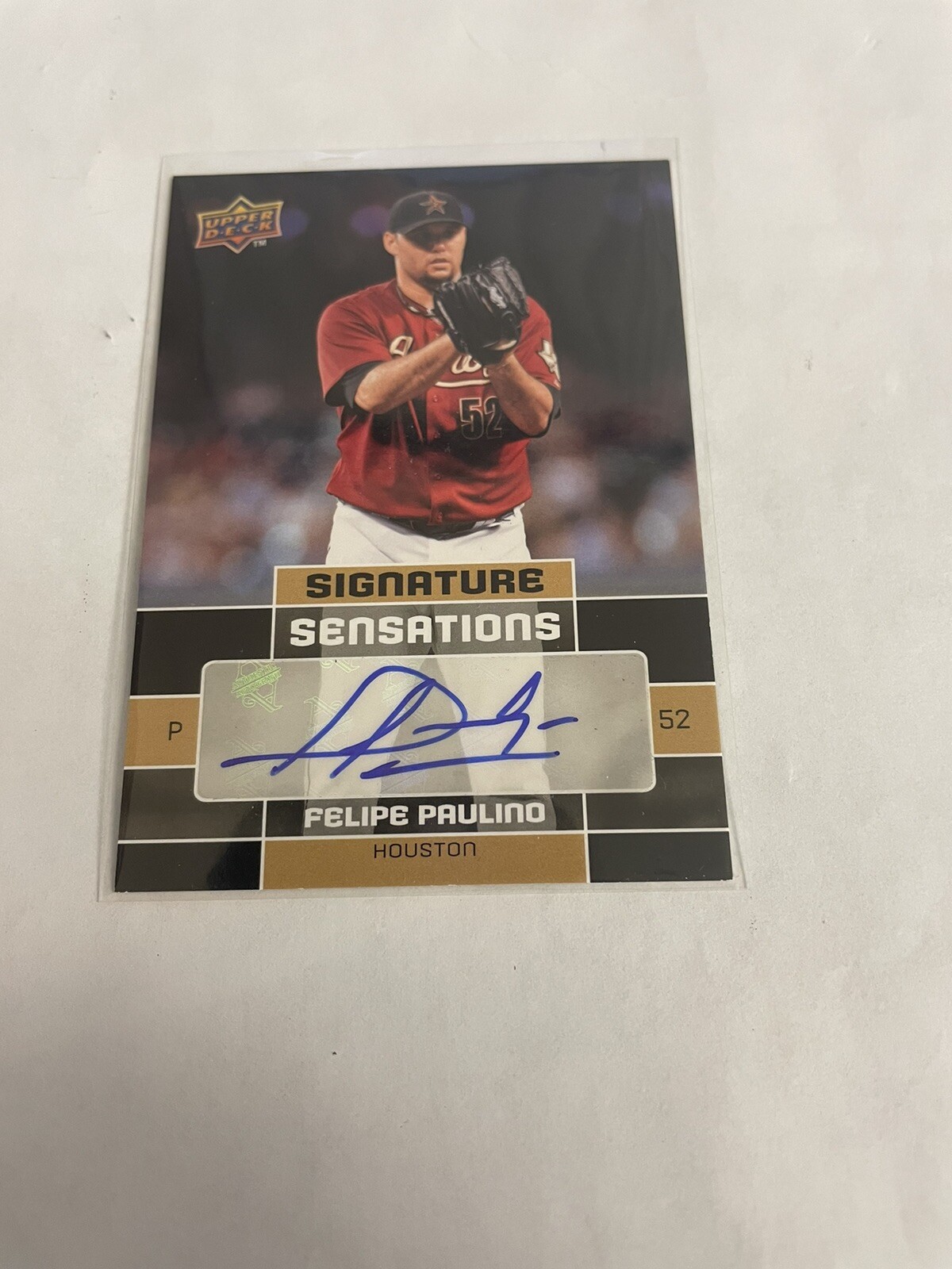 2010 Upper Deck Signature Sensations Felipe Paulino (SS-PA) | eBay