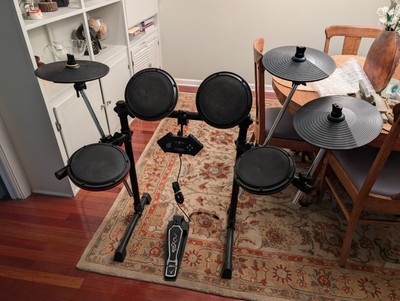 Xbox 360 ION Drum Rocker Wired Pro Set 3 Cymbals Pedal Drums Tested | eBay