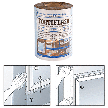 FortiFlash M705040 25 mil 12" x 75' Fortifiber Waterproof Flashing | eBay