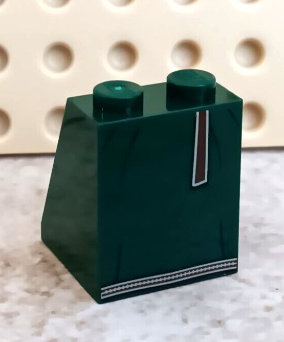 LEGO Dark Green Skirt Bar Maid Castle Friar Robe LEGS Forest Woodsman ...