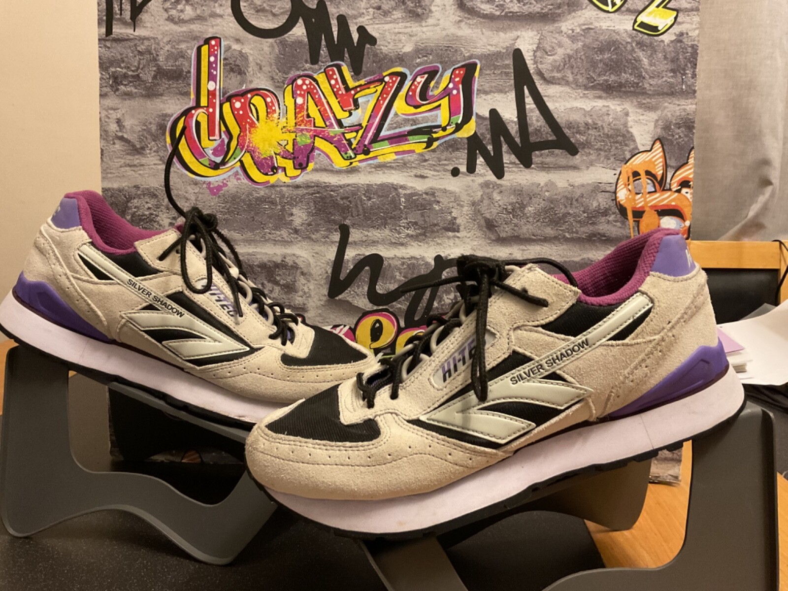 HI-TEC SILVER SHADOW OG – Size UK 7 Trainers Rare Colour Way 🔥🔥🔥 ...