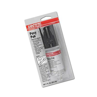 Loctite 235281 Light Amber Fixmaster Poxy Pak Fast Cure Epoxy, 0.85oz ...