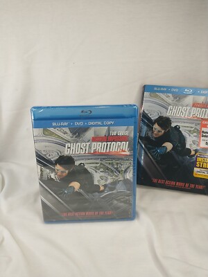 Mission: Impossible - GHOST PROTOCOL (Blu-ray/DVD, 2012, 2-Disc Set NEW ...