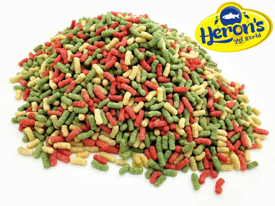 HERONS Pond Sticks Mix Ultralight 15L - Koi Goldfish Food - Floating ...