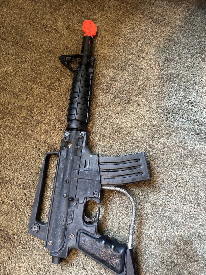 Tippmann Alpha Black paintball marker bundle w/ tank + tactical ...