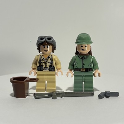 Lego Indiana Jones Soldier Minifigures w/ Weapons And Accessories | eBay