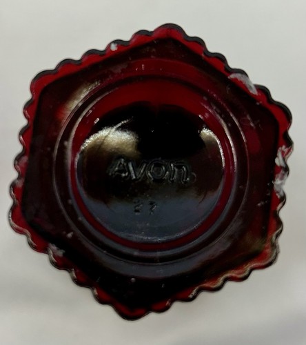 Lot Of Avon 1876 Cape Cod Collection Ruby Red Dinnerware, 7 Pieces | eBay