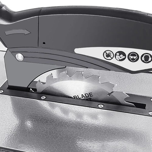 Woodworking Table Saw Cutting Push Power Tool Workbench Dust-free Small ...